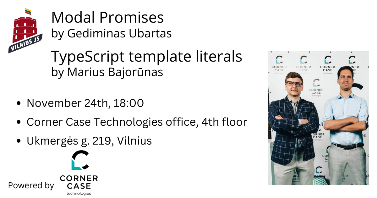 Vilnius.js Meetup November 2022 | Vilnius JavaScript User Group